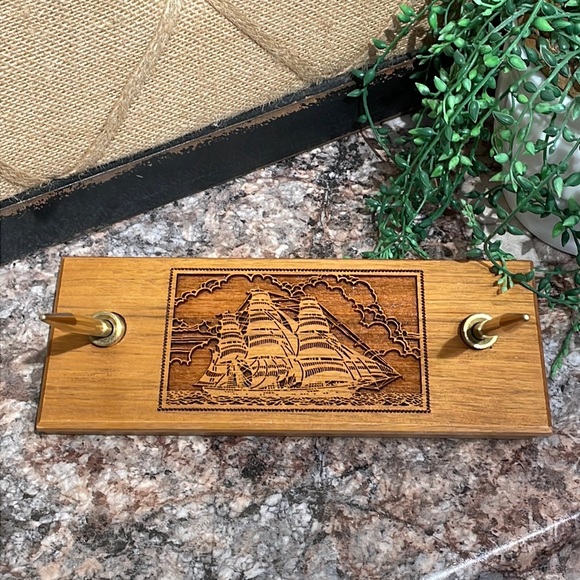 Vintage | Accents | Laser Engraved Wood Pen Holder | Poshmark